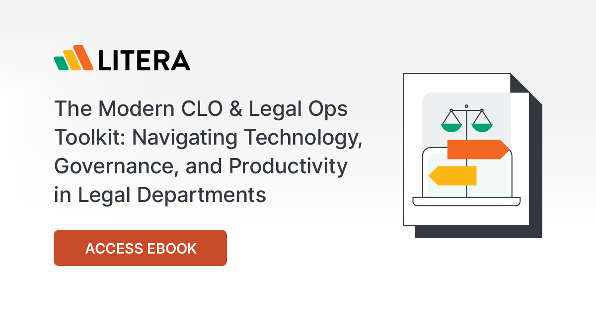 The Modern CLO & Legal Ops Toolkit: Navigating Technology, Governance ...