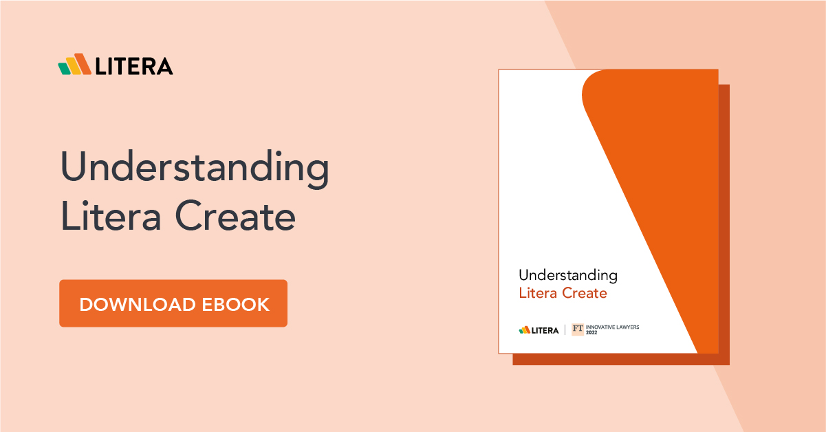 Understanding Litera Create | Litera