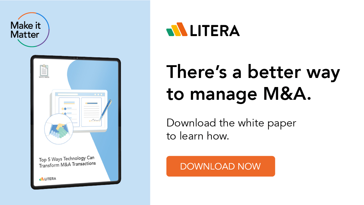 Leverage technology to transform your M&A transactions